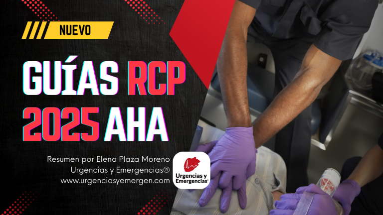 ️ Guías RCP - AHA 2025 - Urgencias y emergencias®